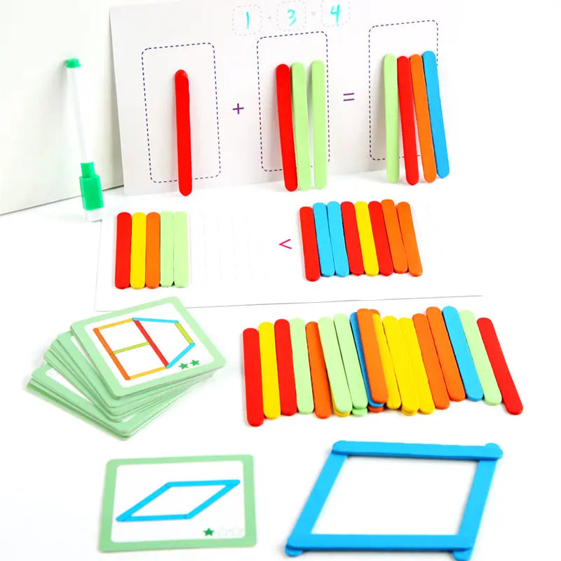 Math Sticks™ - Math fun for everyone - Math game – My little Darling